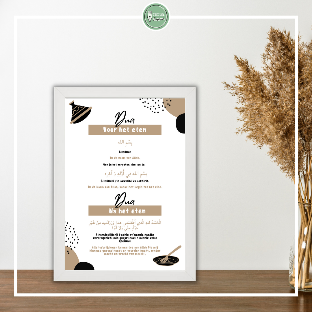 Dua list before and after dinner – Islam Inspired